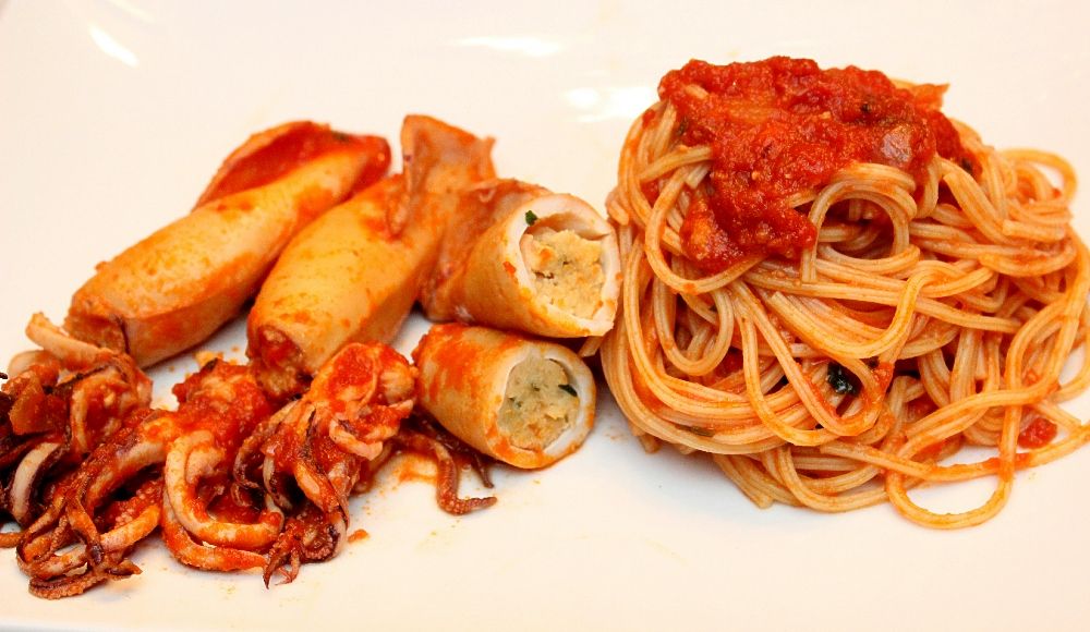 Stuffed Calamari - Calamari Ripieni